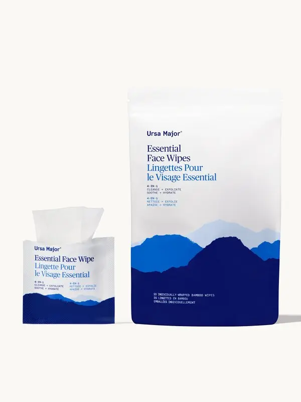 URSA MAJOR Essential Face Wipes - No Color