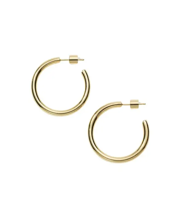 JENNIFER FISHER Hoop Earrings - Yellow Gold