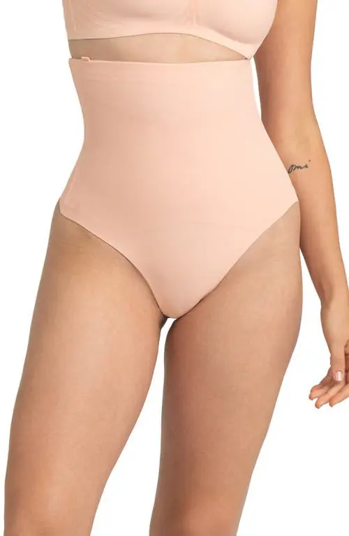HONEYLOVE Superpower Thong - Rose Tan