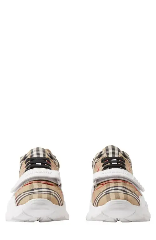 Burberry Regis Check Sneakers