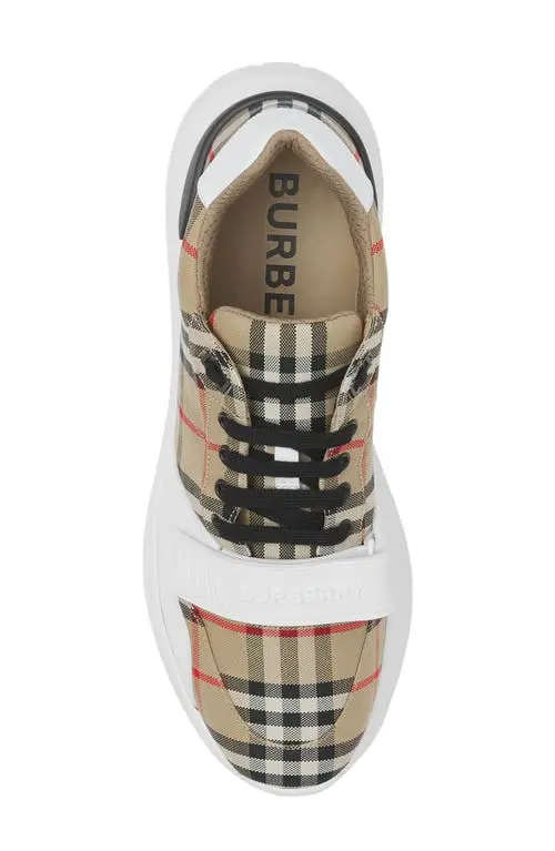 Burberry Regis Check Sneakers