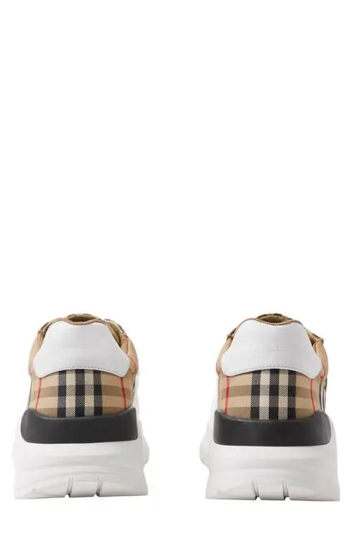 Burberry Regis Check Sneakers