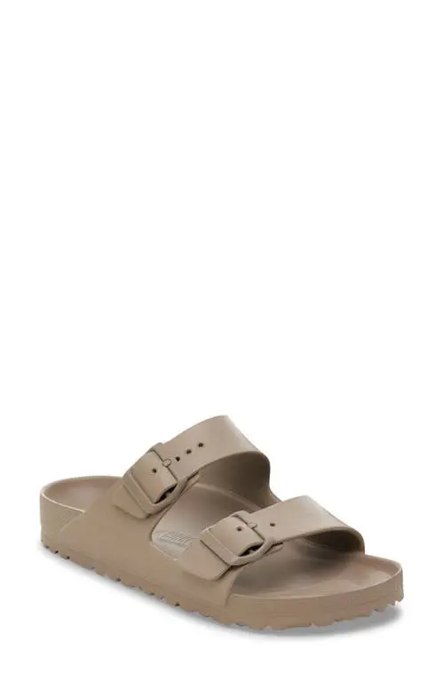 BIRKENSTOCK Arizona Essentials Waterproof Slide Sandal - Gray Taupe