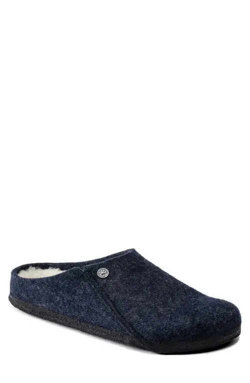 BIRKENSTOCK Zermatt Shearling Lined Slipper - Blue