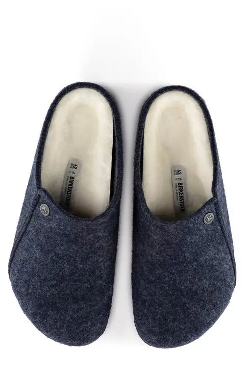 BIRKENSTOCK Zermatt Shearling Lined Slipper - Blue