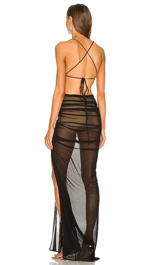 MICHAEL COSTELLO X Follie Gown - Black