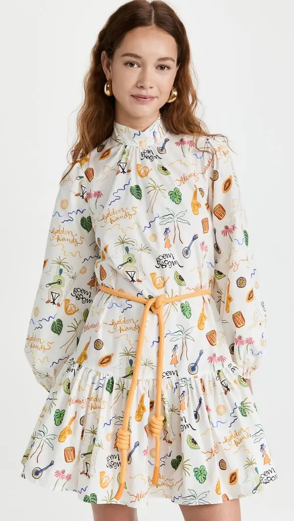 Alemais Golden Hands Dress In Multi - 60% Off | Editorialist
