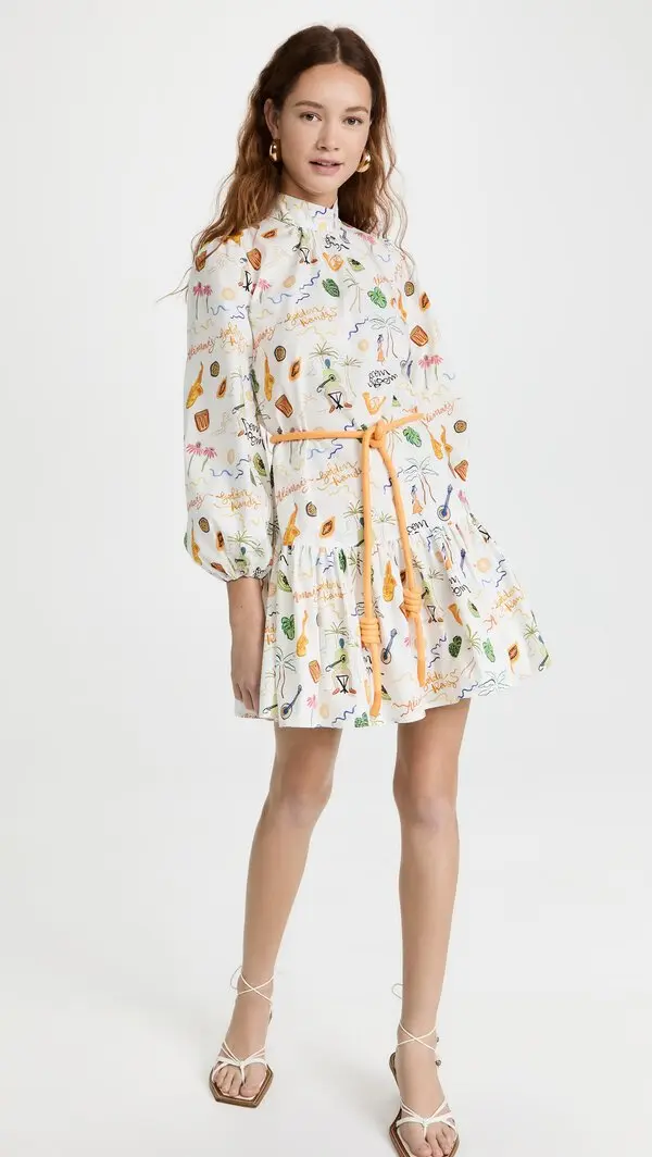 Alemais Golden Hands Dress In Multi - 60% Off | Editorialist