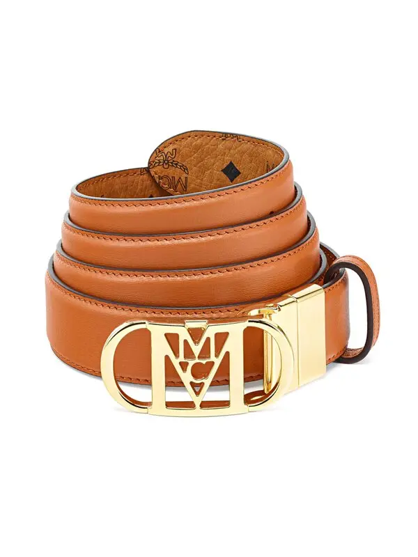 Mcm Reversible Mode A Leather Belt