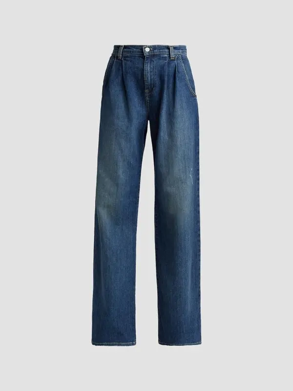 NILI LOTAN Flora Trouser Jeans - Classic Wash