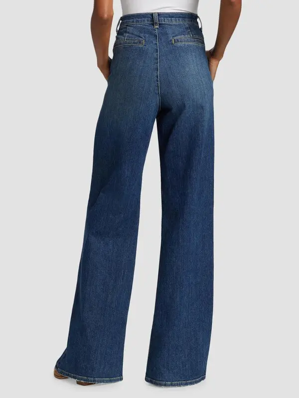 NILI LOTAN Flora Trouser Jeans - Classic Wash