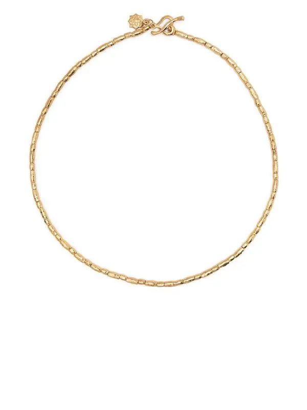 DOWER & HALL Rice Nomad Vermeil Necklace - Gold