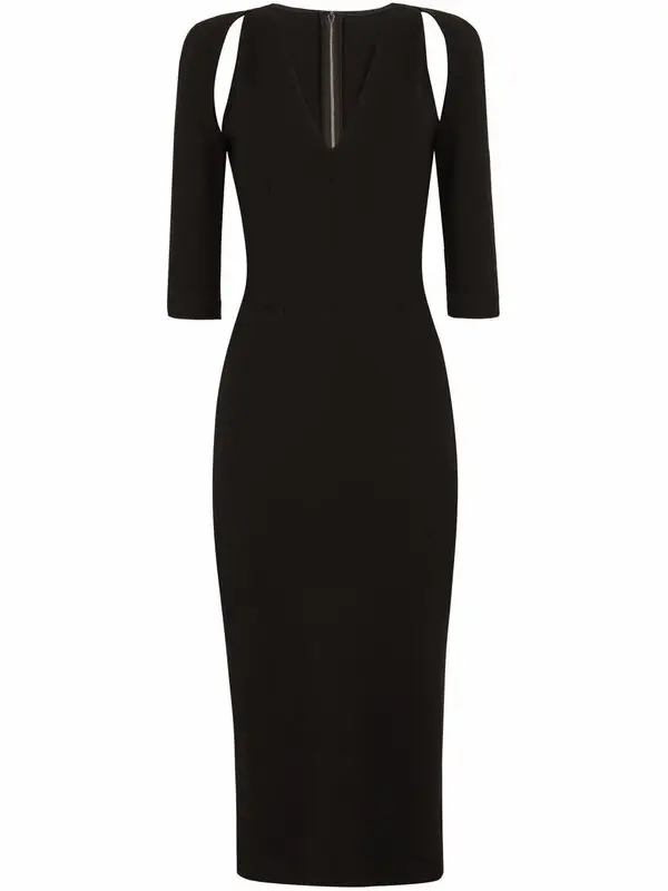 Dolce & Gabbana Cut-out Midi Dress