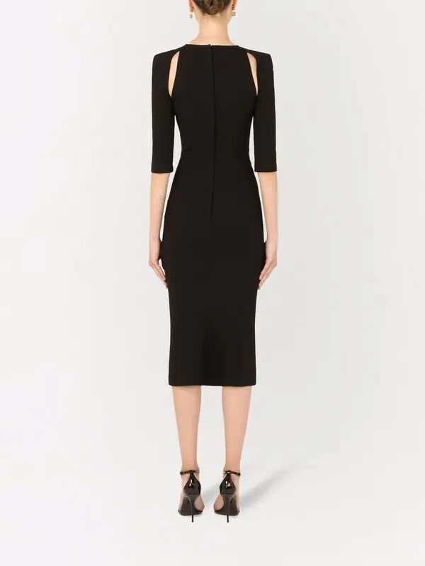 Dolce & Gabbana Cut-out Midi Dress