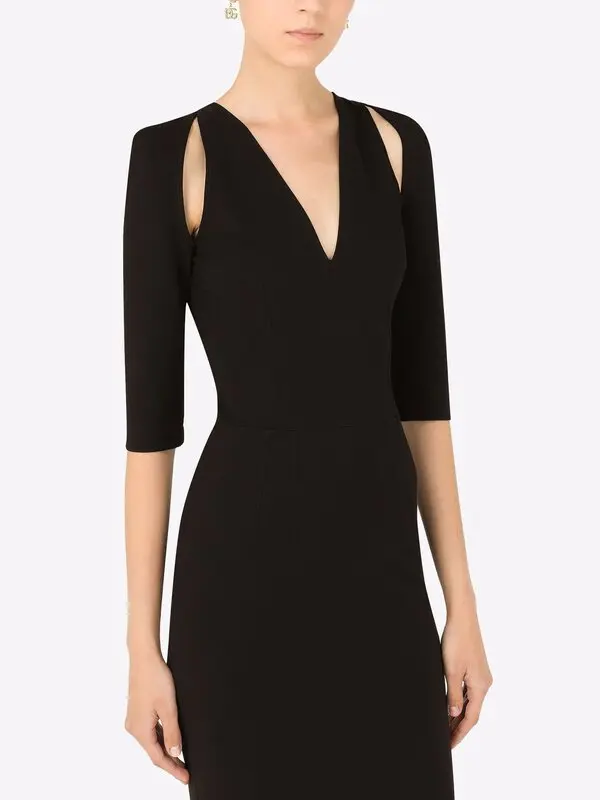 Dolce & Gabbana Cut-out Midi Dress