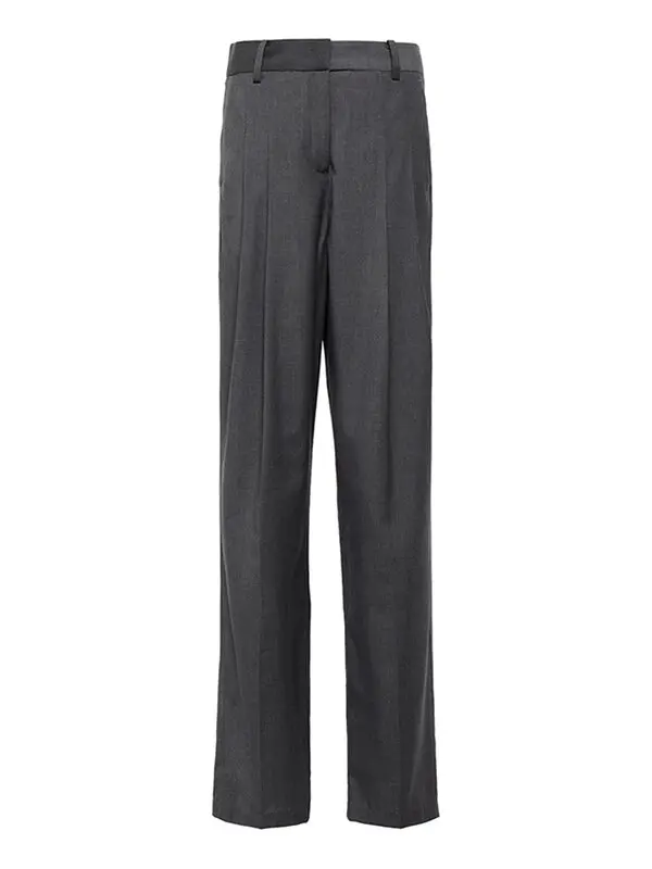 THE FRANKIE SHOP Gelso Tencel-blend Straight-leg Pants
