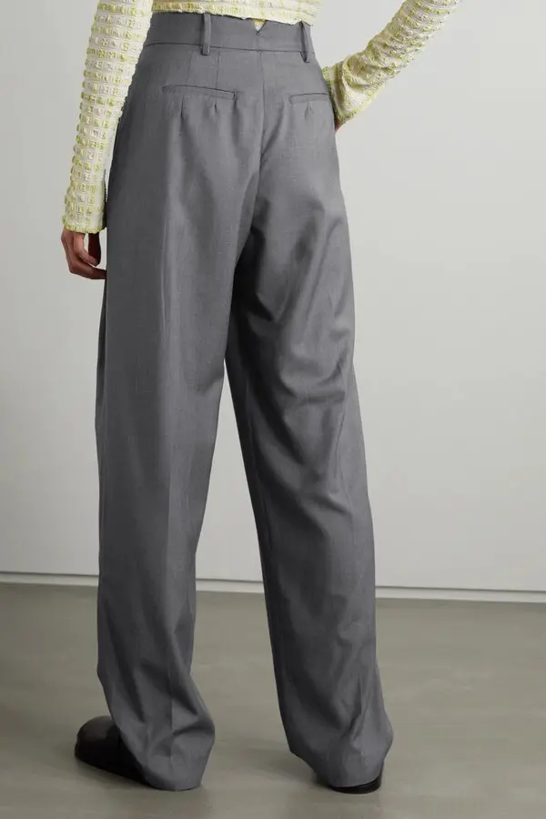 THE FRANKIE SHOP Gelso Tencel-blend Straight-leg Pants