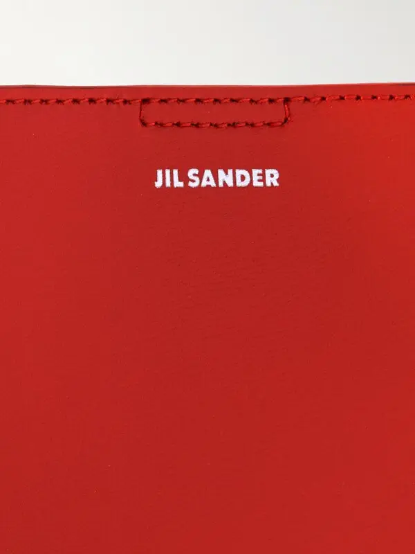 JIL SANDER Tangle Small Leather Shoulder Bag