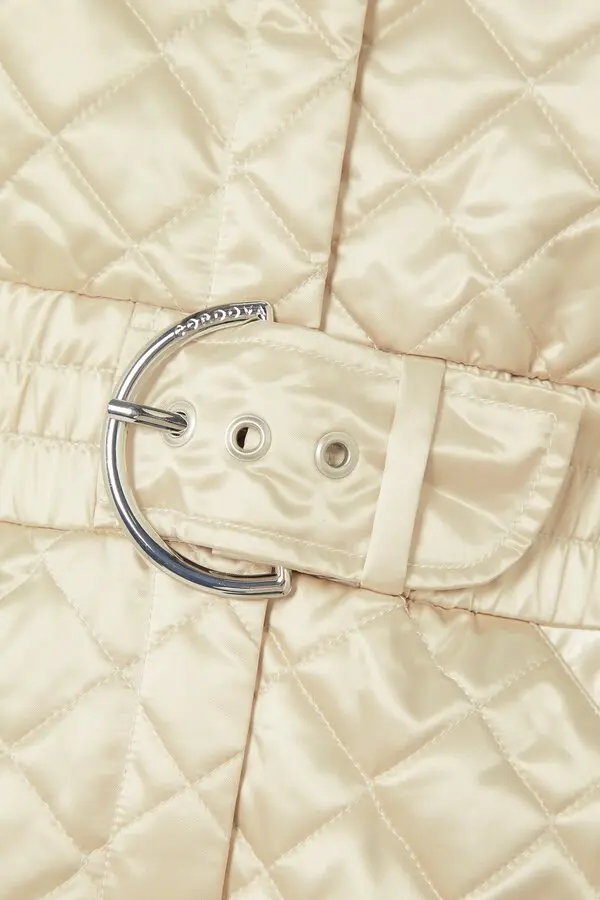 Cordova The Courmayeur Belted Quilted Ski Suit - Ecru