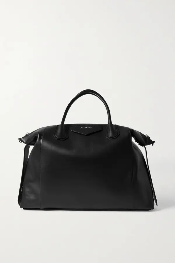 Givenchy Antigona Soft Large Leather Tote - Black | Editorialist