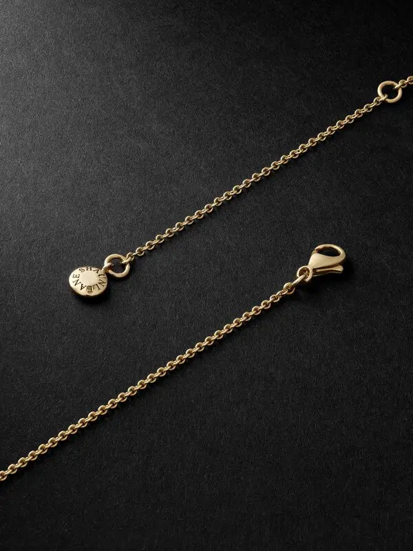SHAUN LEANE Armis 18-karat Gold Diamond Necklace