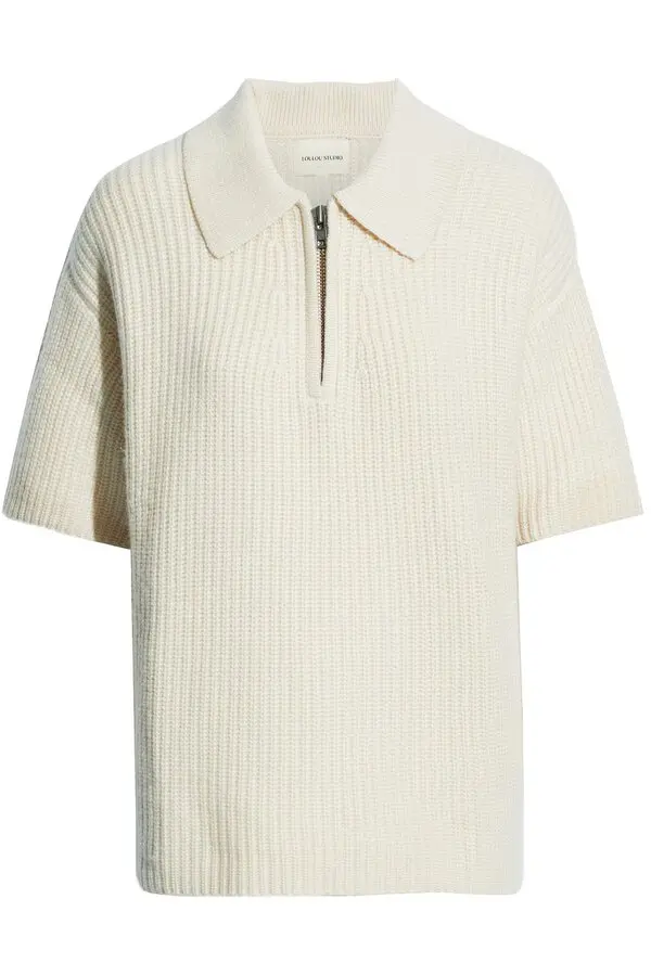Loulou De Saison Rusinga Ribbed Cashmere Sweater