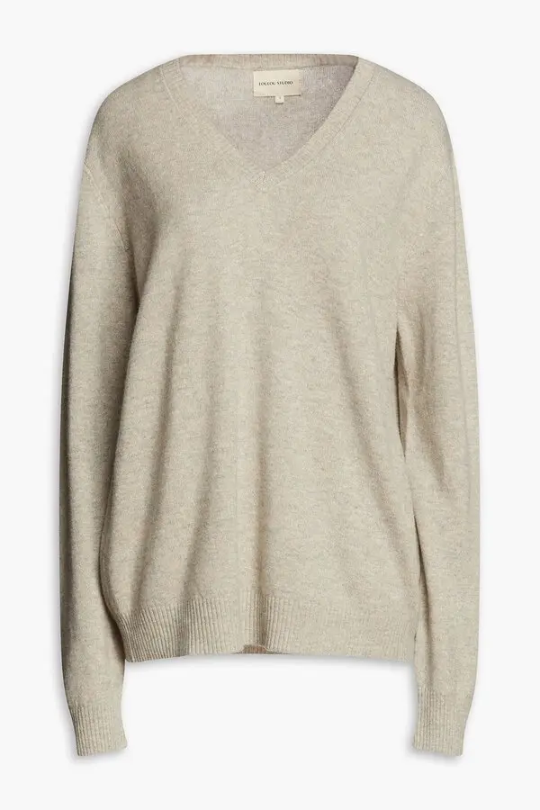 Loulou De Saison Loulou Studio Cashmere Sweater - Mushroom