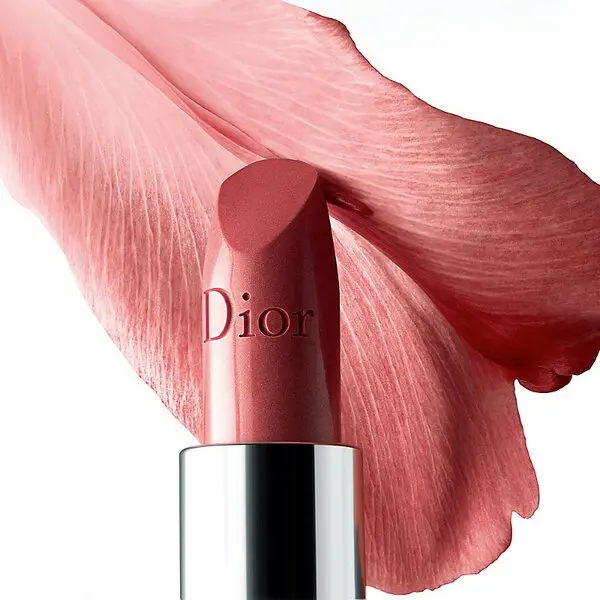 Dior 525 Cherie Rouge Couture Metallic Satin Lipstick Refill 3.5g