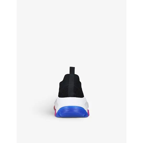 Kurt Geiger Black/Comb Lettie Rainbow-Insert Knitted  display picture 2