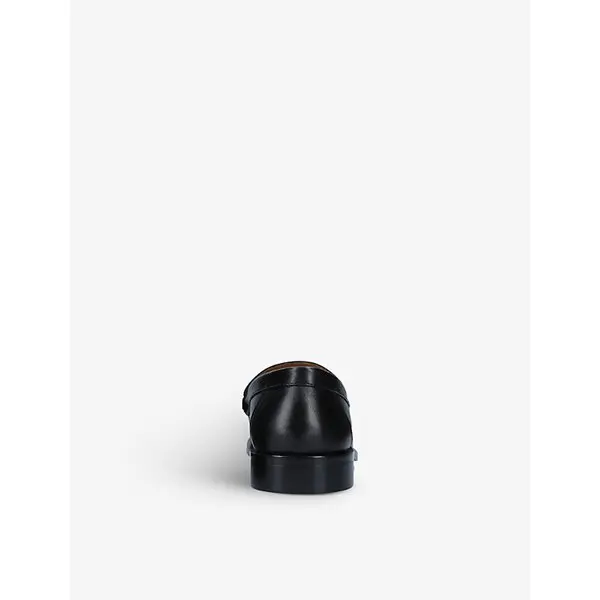 Naked Wolfe Black Casino Faux Pearl-Embellished Leather 