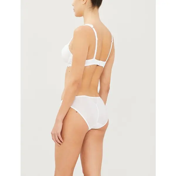 Maison Lejaby White Gaby Jersey Spacer Bra