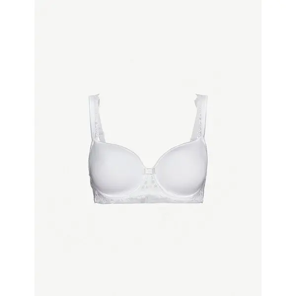 Maison Lejaby White Gaby Jersey Spacer Bra