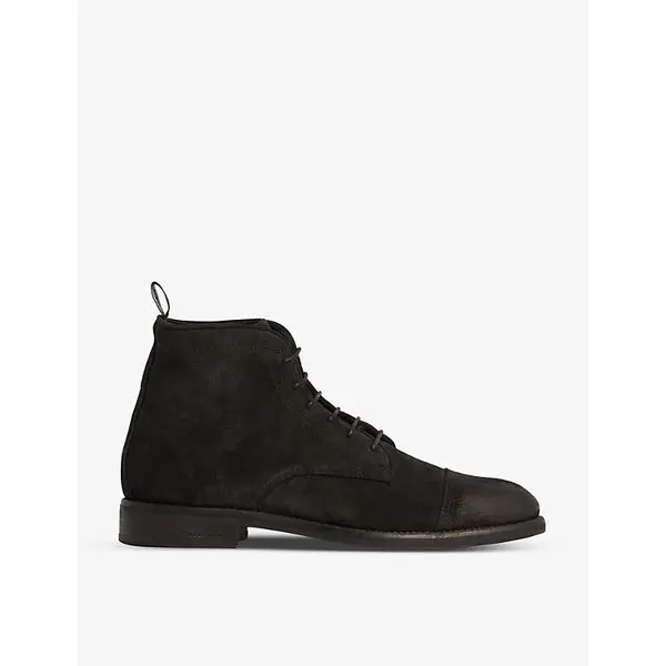 All Saints Charcoal Chukka Boots allsaints-harland-cap-toe-boot  main image 3