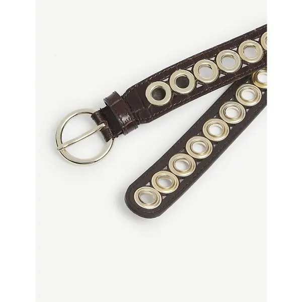 Sandro Bruns Adelia Studded Leather Belt - One-Color  display picture 1