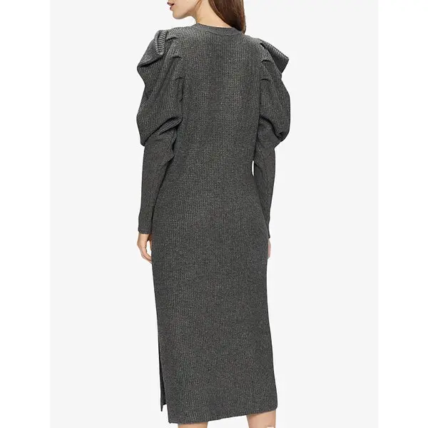 ted baker grey dress Lisa Plaid Mini Dress