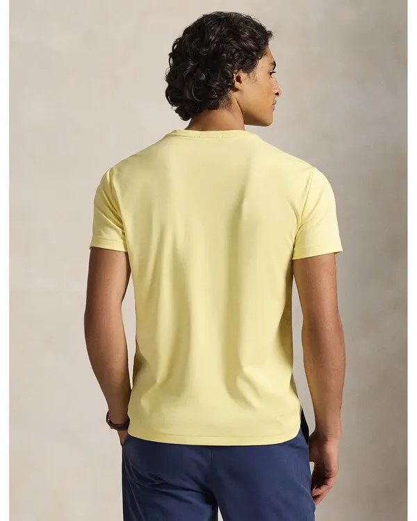 Polo Ralph Lauren Cotton Embroidered Logo Tee - Yellow