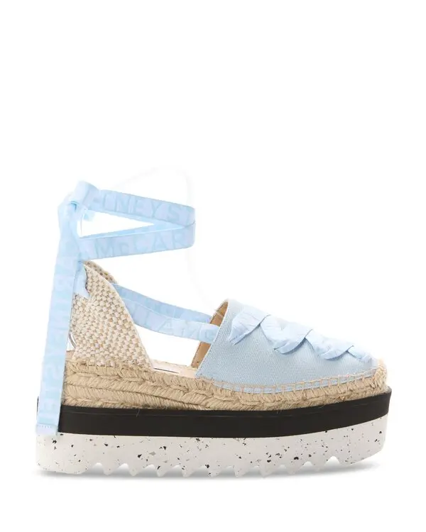 Stella McCartney Gaia Platform Espadrilles - Powder