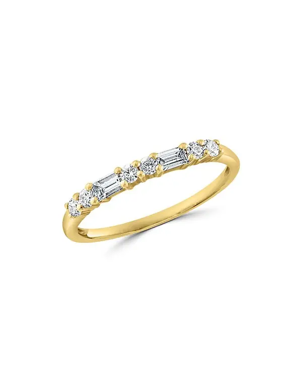 Bloomingdale'S 14k Yellow Diamond Stacking Band - Gold