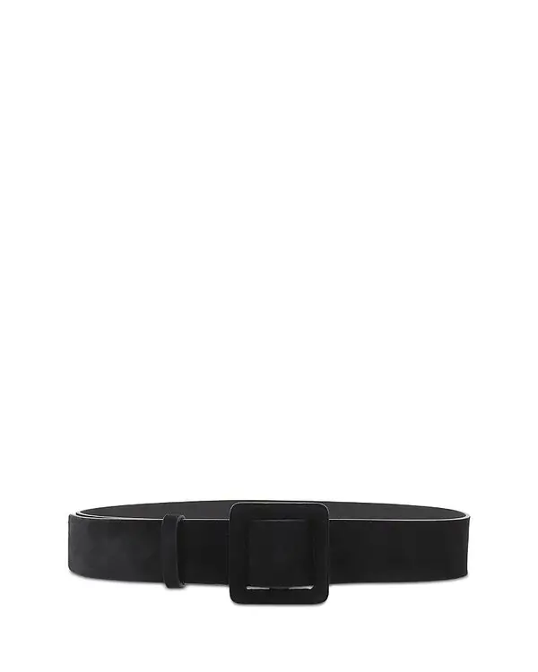 Ba&sh Betty Buckle Belt - Noir