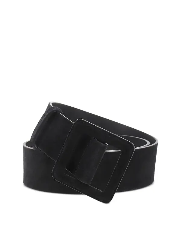 Ba&sh Betty Buckle Belt - Noir