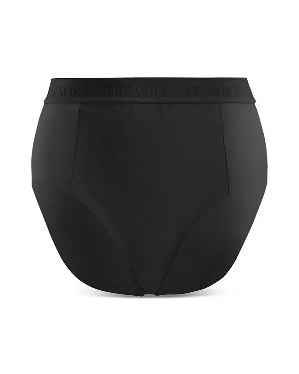 ITEM M6 All Mesh Shape Briefs - Black