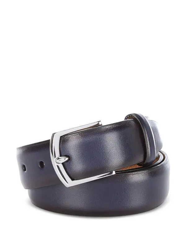 Cole Haan Lewis Burnished Leather Belt