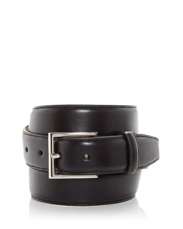 Cole Haan Gramercy Leather Belt - Black