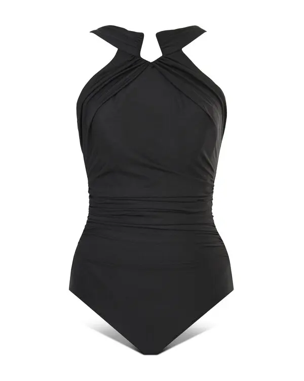 Miraclesuit Rock Solid Aphrodite One Piece Swimsuit - Black