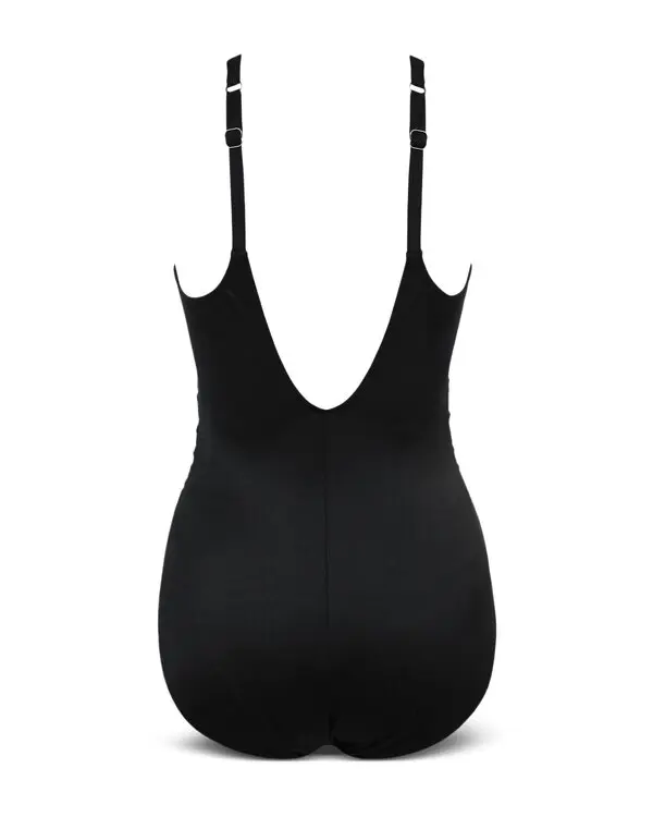 Miraclesuit Rock Solid Aphrodite One Piece Swimsuit - Black