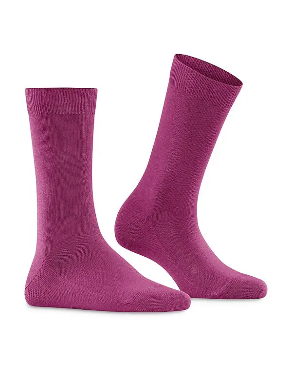 Falke Family Sustainable Cotton Blend Socks - Berry