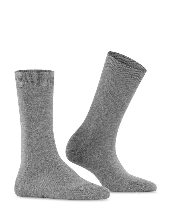 Falke Family Sustainable Cotton Blend Socks - Grey Mix