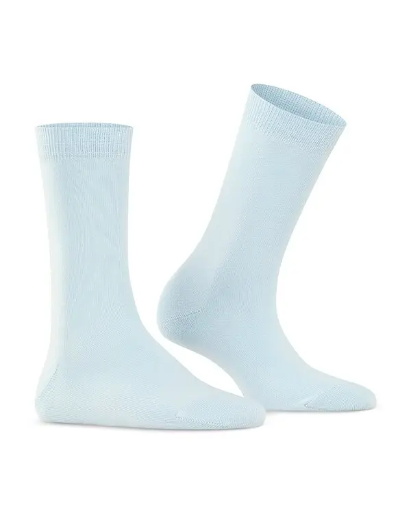Falke Family Sustainable Cotton Blend Socks - Light Blue