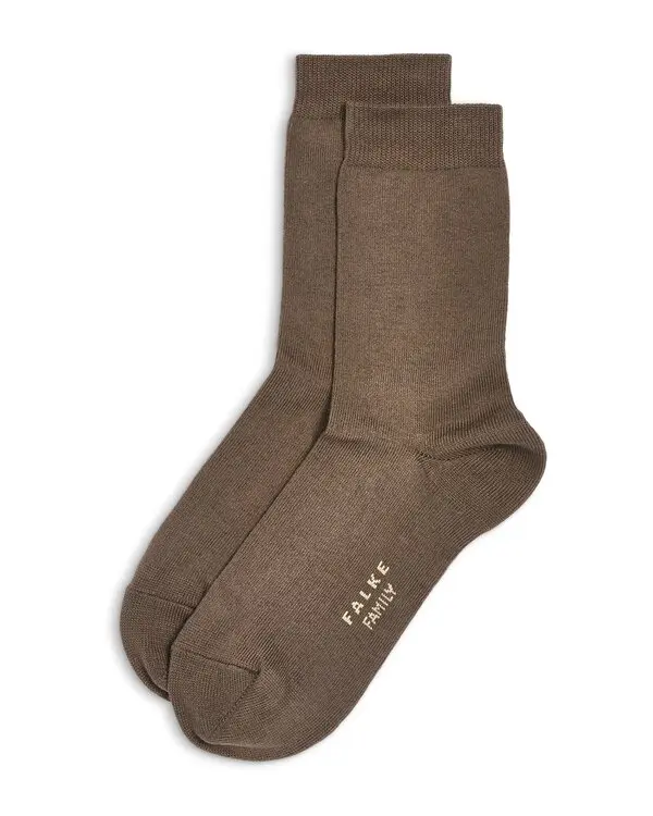 Falke Family Sustainable Cotton Blend Socks - Military