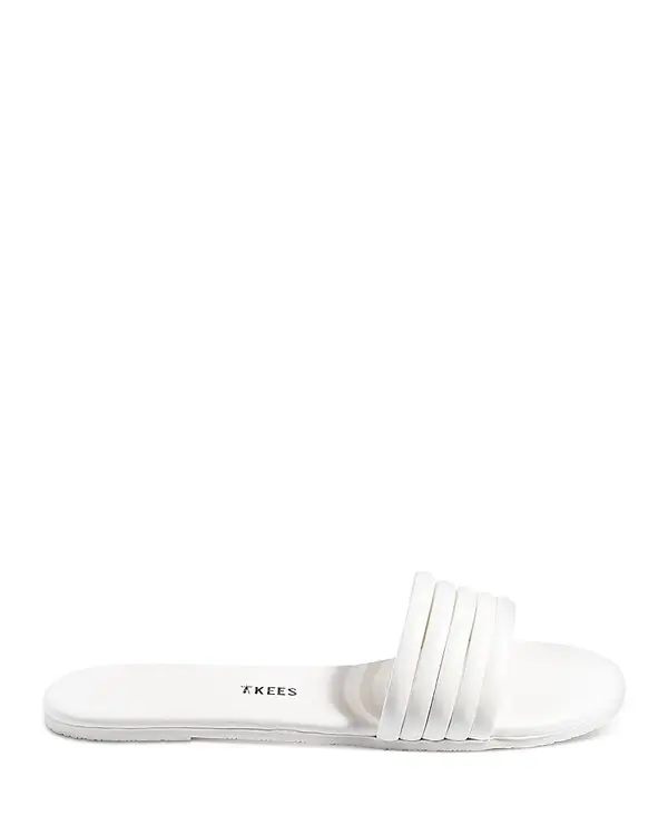 Tkees Serena Slide Sandals - Cream